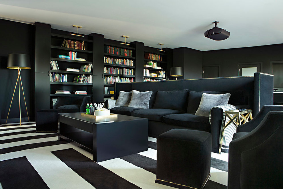 Royal Oak Road | Los Angeles - Family Room - Los Angeles - by Cari Berg ...