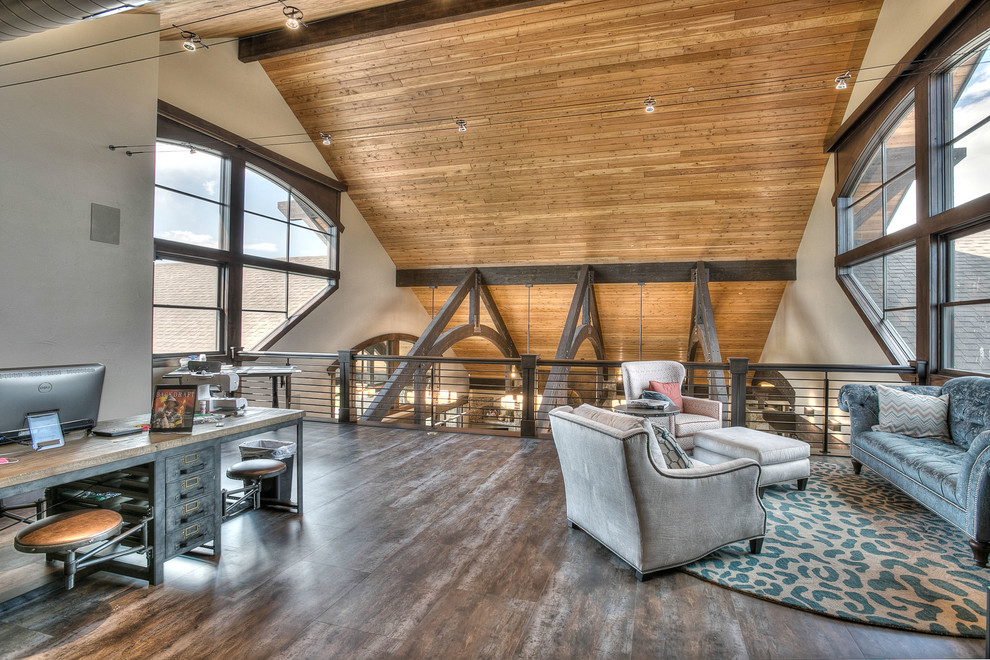 Rustic Luxury - Rustic - Games Room - Denver - by Aneka Interiors Inc ...