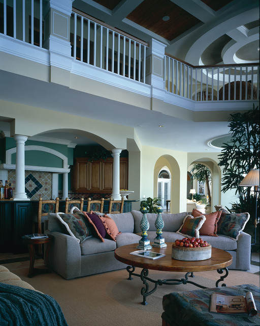 Sater Design Collection's 6921 "Milano" Home Plan - Classique - Salle ...