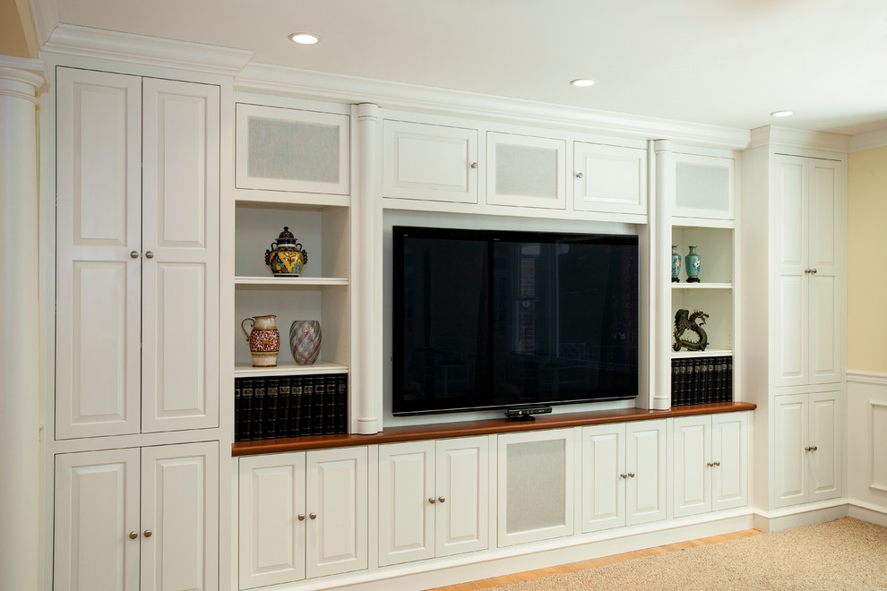 Secret Storage - Transitional - Family Room - Philadelphia - by Media ...