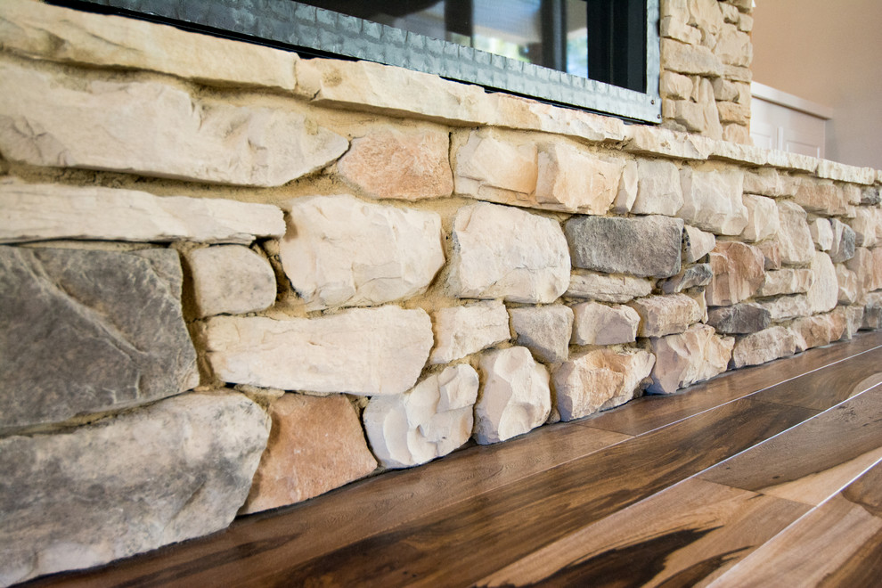 Seneca - lot 37 - Rustic - Family Room - Raleigh - by MHJ Design | Houzz