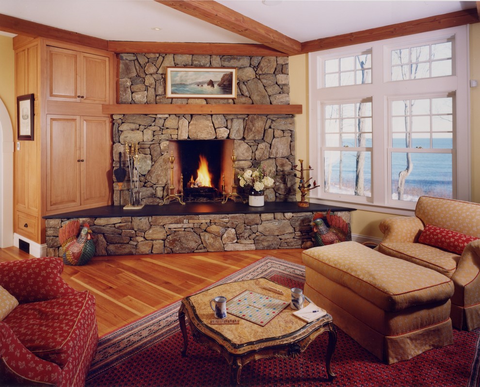Ship Channel Home - Traditional - Family Room - Portland Maine - by Wright-Ryan Homes | Houzz