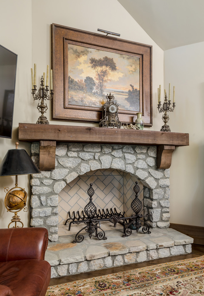 Small Storybook Cottage - Rustic - Living Room - Atlanta - by Alan ...