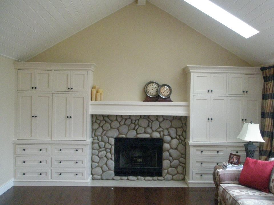 Sophisticated Farm House - Farmhouse - Family Room - Calgary - by ...