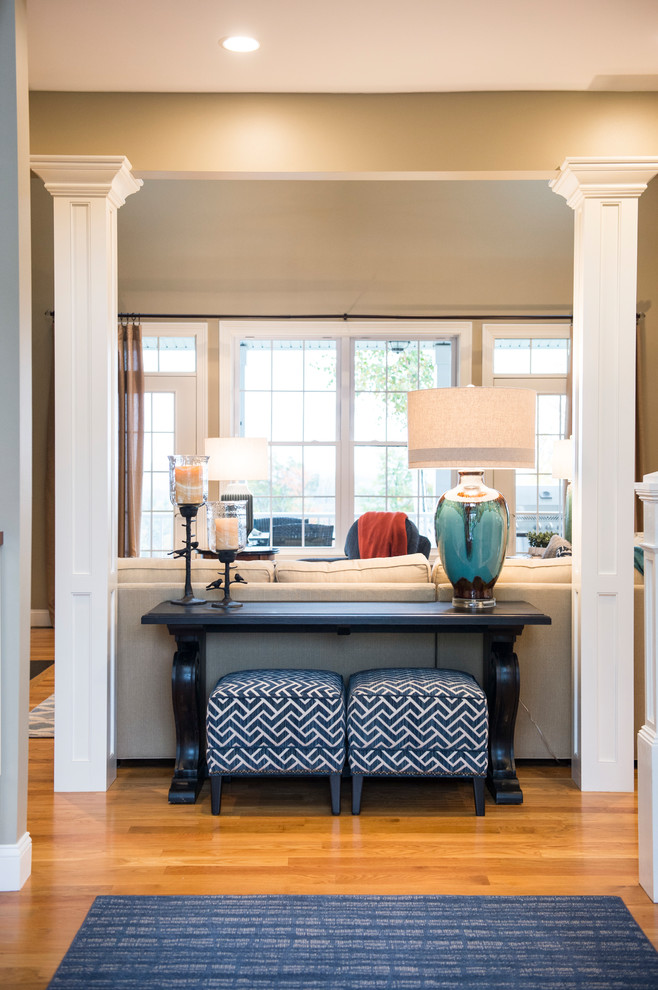 Southwick Open Concept Family Room, Dining Room and Kitchen - Classique ...