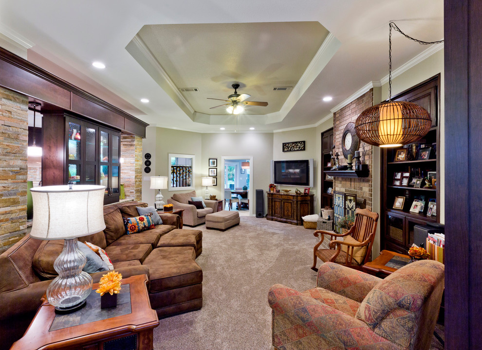Spectacular Whole House Remodel - Traditional - Games Room - Dallas ...