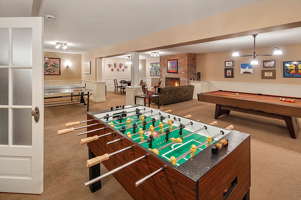 Stately Historic Seattle Home - Traditional - Family Room - Seattle ...