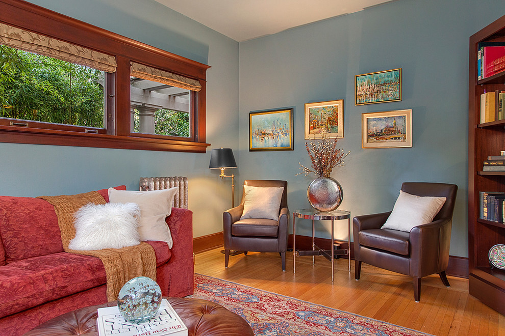 Stately Historic Seattle Home - Traditional - Family Room - Seattle ...