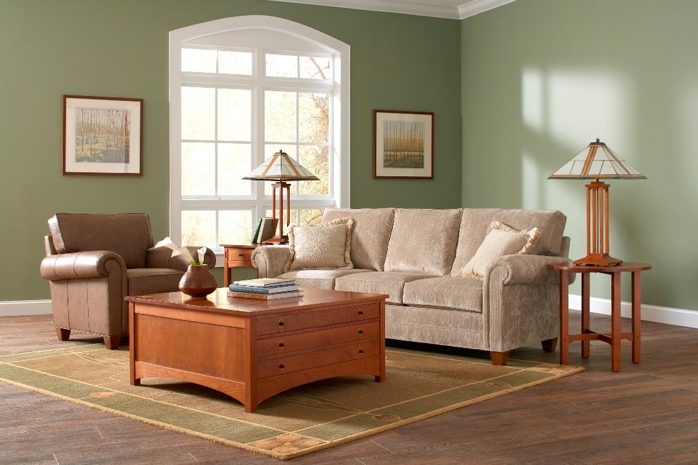 Stickley Fine Upholstery & Leather Collection - Contemporary - Family ...