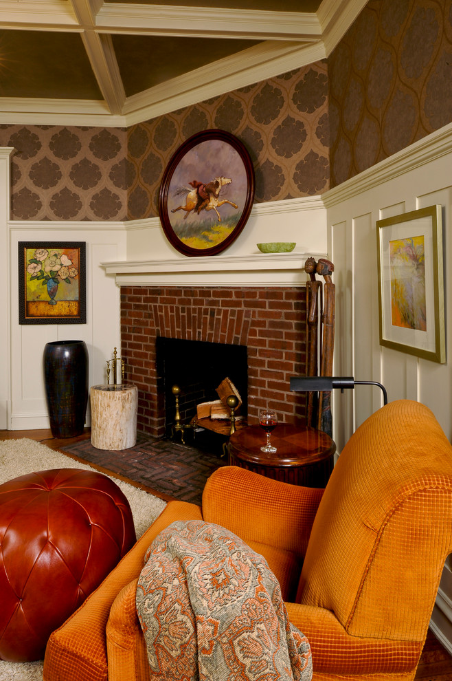 Stonebridge Mansion Study - Chadds Ford PA - Traditional - Family Room ...