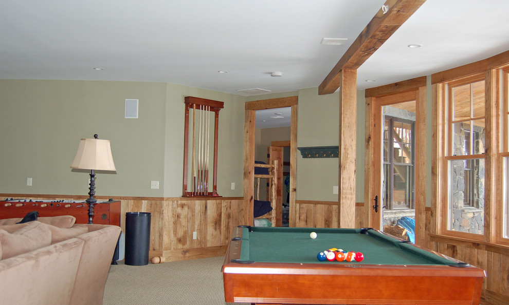 Strain - Rustic - Family Room - Boston - by Haydenville Woodworking ...