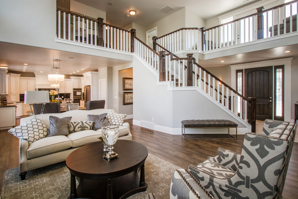 Sunburst House Plan - Traditional - Family Room - Salt Lake City - by ...