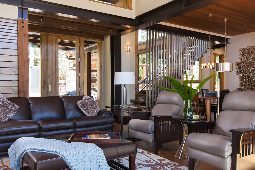 Telford - Martis Camp Home - Modern - Family Room - Sacramento - by ...