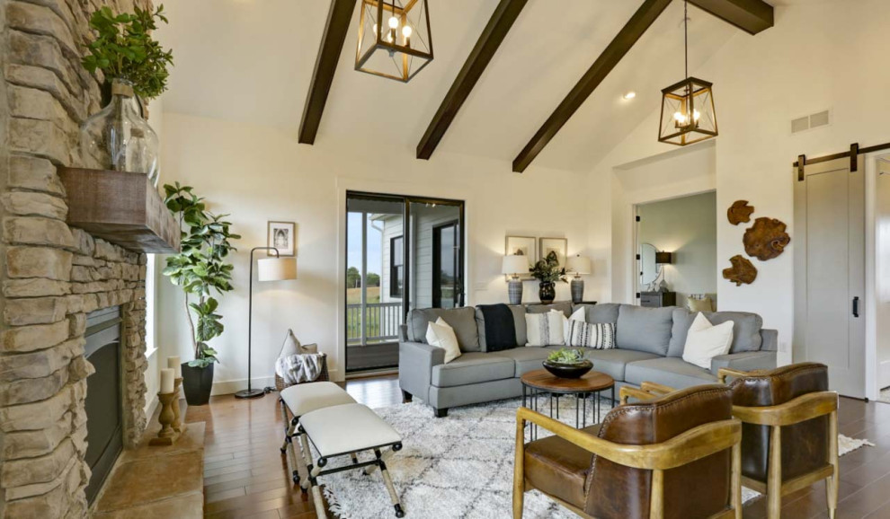 The Brentwood at Home Towne Square - Craftsman - Family Room - Other ...