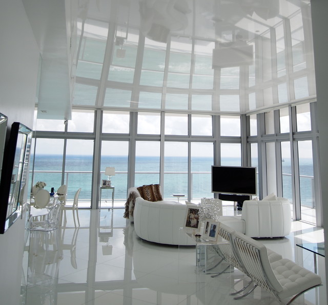 THE CARIBBEAN BUILDING - Moderne - Salle de Séjour - Miami - par High ...