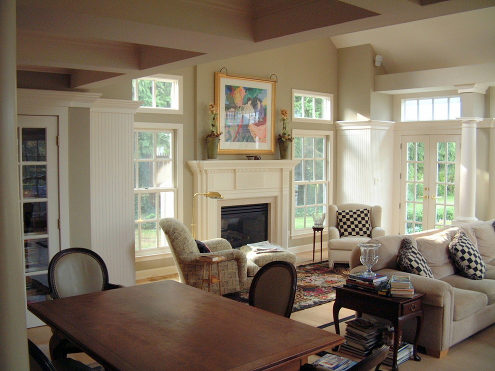 THE EVERYTHING ROOM - Traditional - Family Room - Detroit - by ...