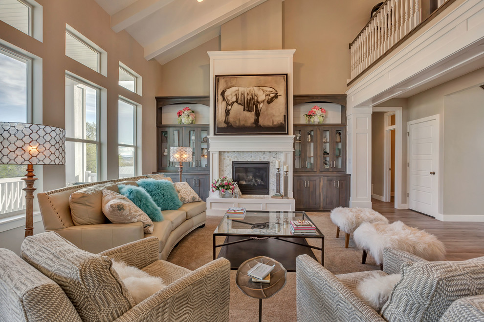 The Lyla - Transitional - Family Room - Salt Lake City - by Arive Homes ...