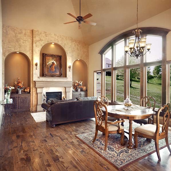 The San Teresa, 1.5 Story Plan - Méditerranéen - Salle de Séjour ...