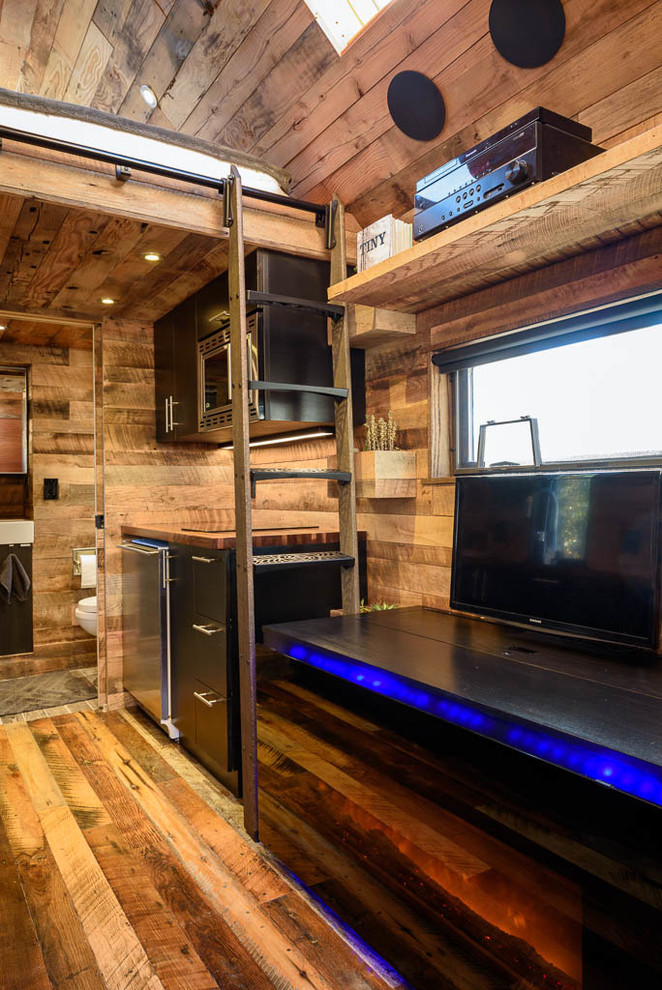 Tipsy the Tiny House - Rustic - Family Room - Seattle - by User | Houzz