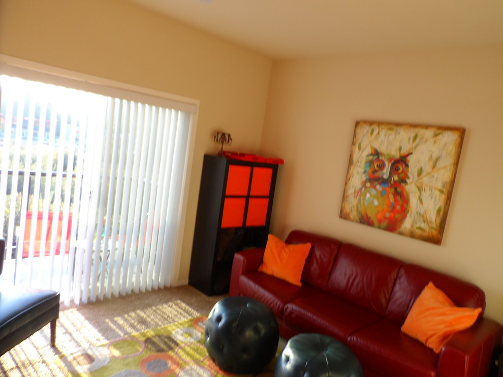 Townhouse Interior Design - Bothell, WA - Contemporary - Family Room ...