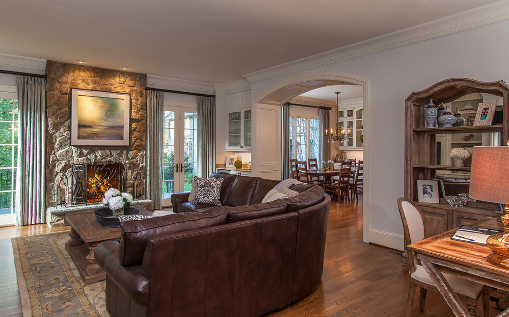 Traditional Family Rooms Interior Design - Family Room - Charlotte - by ...