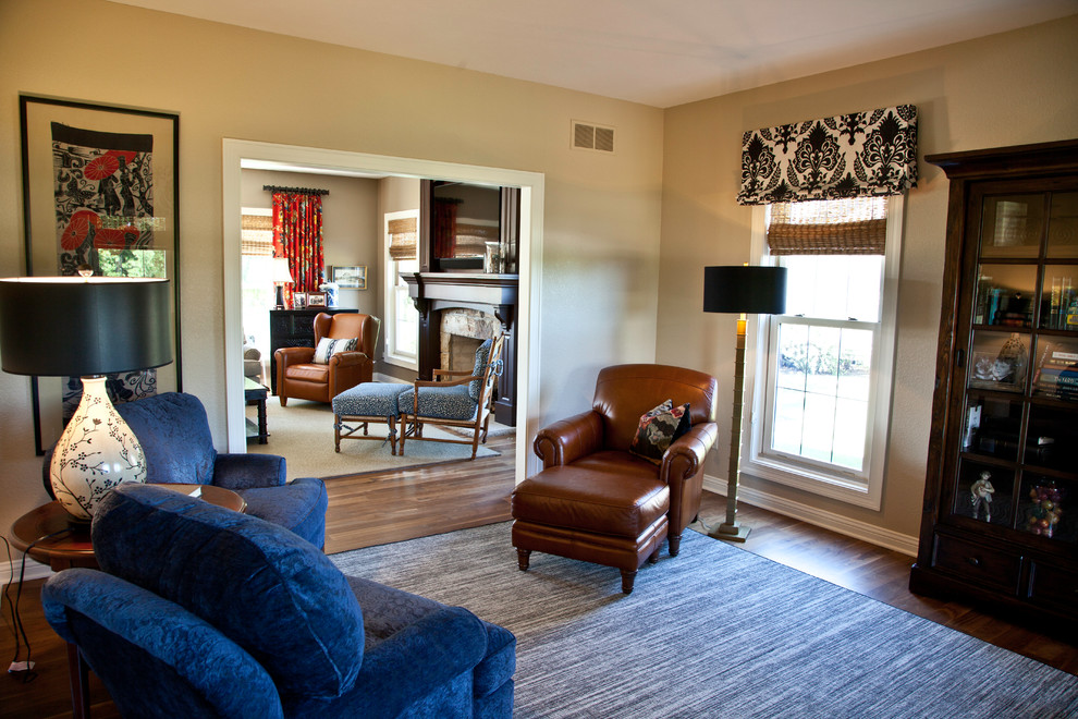 Traditional Suburban Home - Traditional - Family Room - Milwaukee - by ...