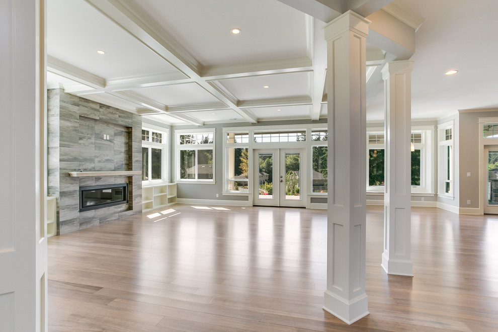 Traditional two-story home - Traditional - Family Room - New York - by ...