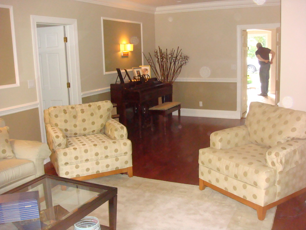 Transitional den Remodel - Transitional - Family Room - New York - by ...