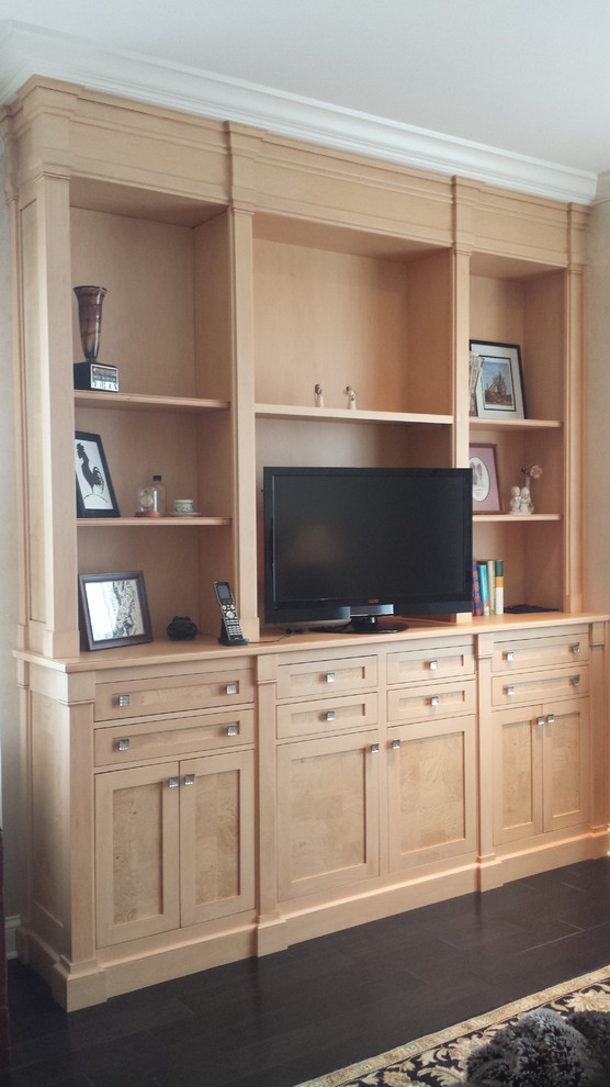 Transitional Entertainment Center - Transitional - Family Room - St ...