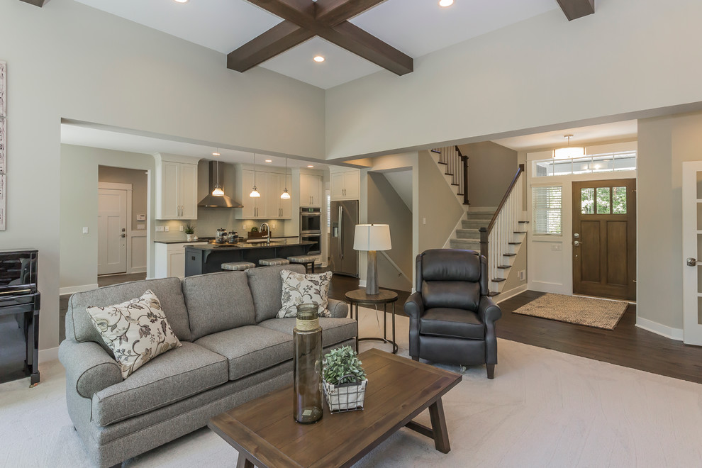 Transitional Life Style Home in the Woods - Transitional - Family Room - Grand Rapids - by ...