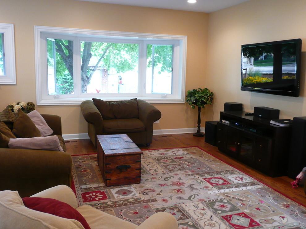 La Grange | Tudor Home Addition - Traditional - Family Room - Other ...