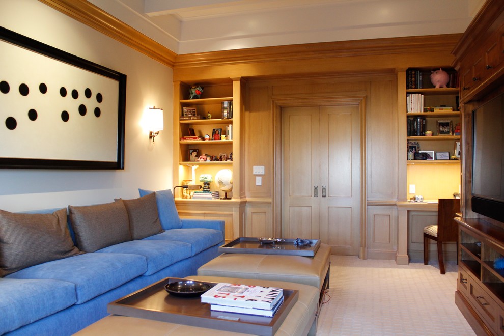 Tudor Home in Bay Area - Traditional - Family Room - San Francisco - by ...