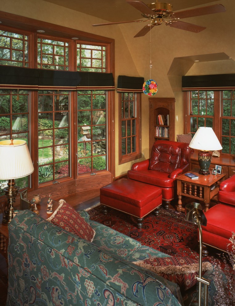 Tudor library - Traditional - Family Room - Cleveland - by New Leaf ...