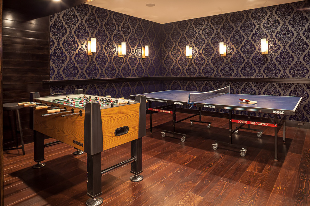 Unique Basement Renovation - Contemporary - Family Room - New York - by ...