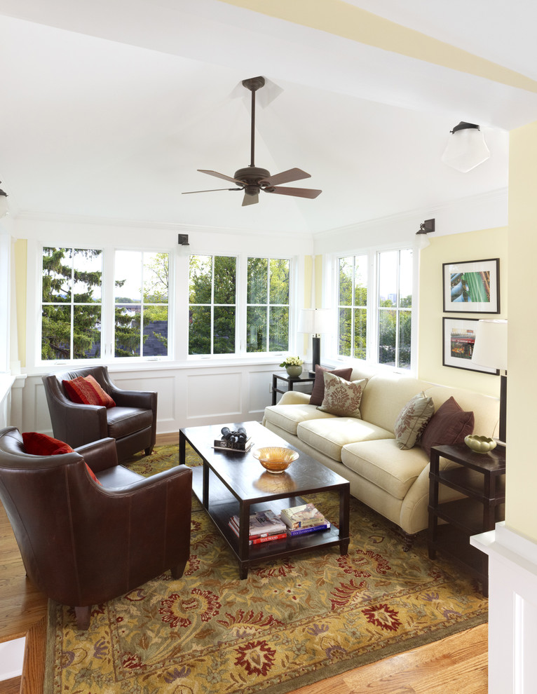 Urban Four-Square - Traditional - Family Room - DC Metro - by Moore ...