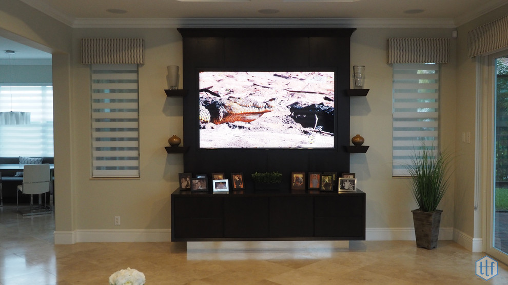 WALL UNITS - Contemporary - Family Room - Miami - by TRUE TO FORM ...