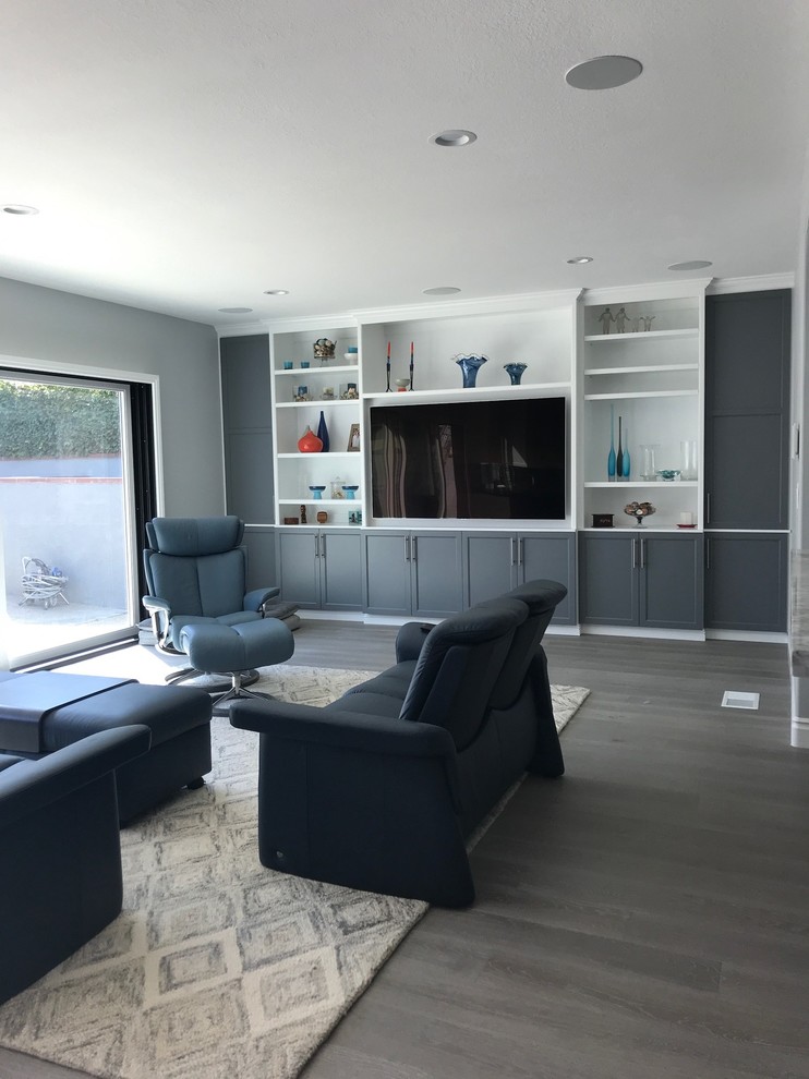 Walles Residence - Transitional - Family Room - Los Angeles - by ...