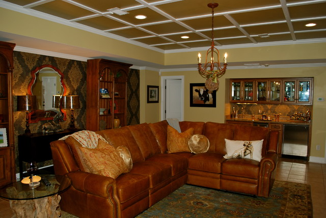 Wallpaper Man Cave Ideas