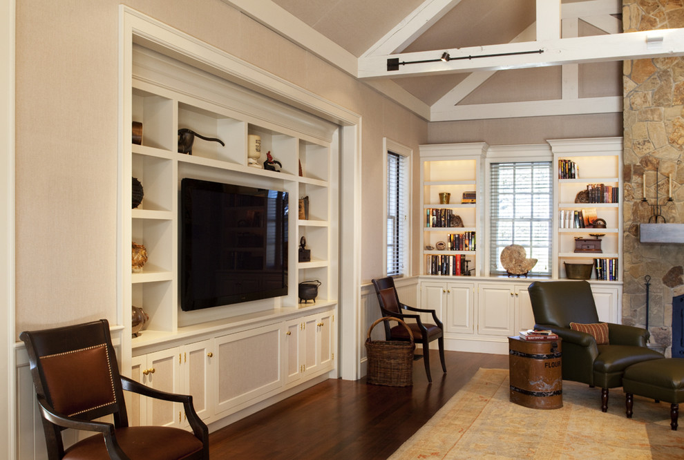 Walnut Hill Ranch - Family Room - Traditional - Family Room - San ...