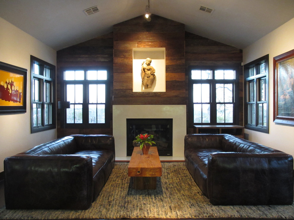 Westlake Home Remodel - Asian - Family Room - Austin - by Jane Reece ...