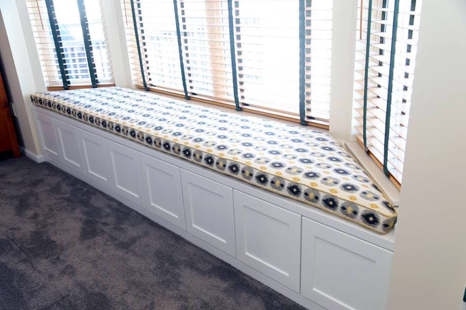 Window Bench (with storage) - Contemporary - Family Room - Detroit - by ...