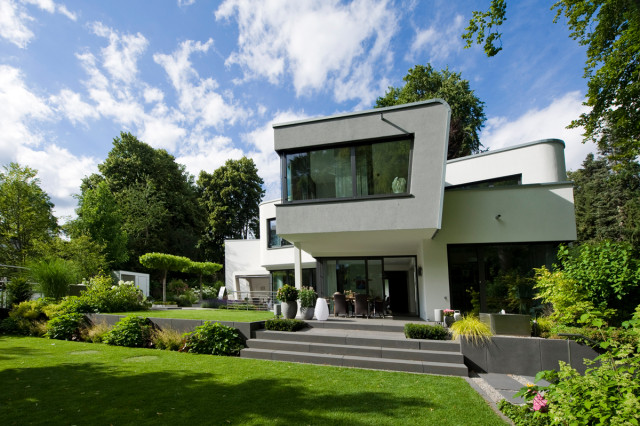 Moderner Garten "MOTIVBILDEND" - Modern - Garten - Frankfurt am Main ...