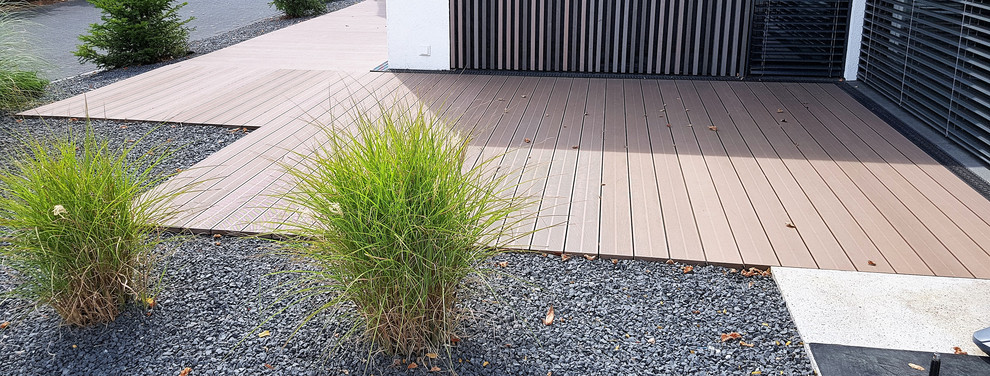 WPC Material - Contemporary - Landscape - Other - by DAUTI Garten- und ...