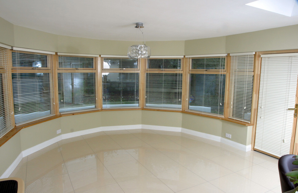 Angled living room wall - Modern - Games Room - Dublin - by Bespoke ...