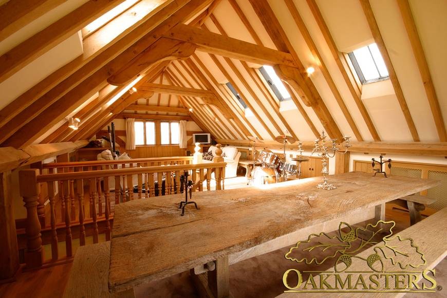 Classic Oak work, beautifully finished - Traditional - Games Room - by ...