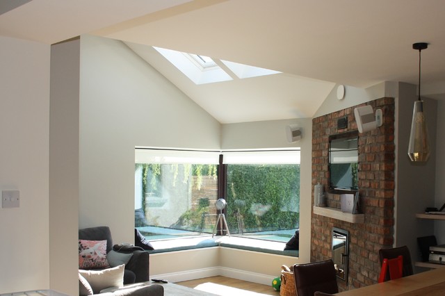 Feature Corner Window - Contemporain - Salle de Séjour - Autres ...