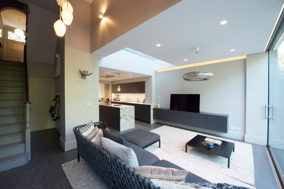 Grade 2 listed extension - Modern - Games Room - London - by Archic ...