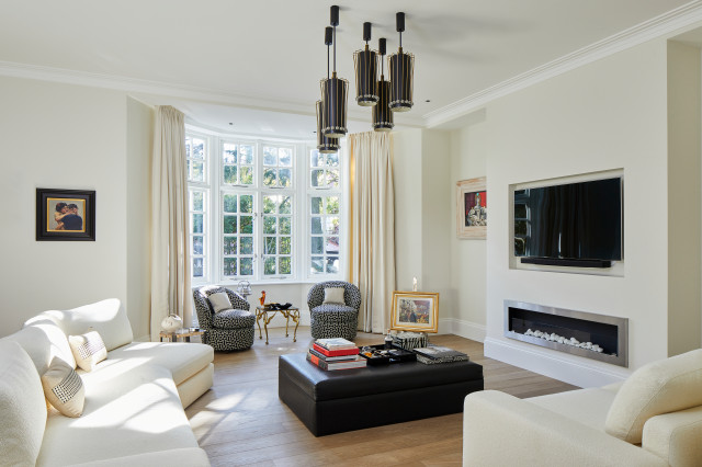 Hampstead Extension and Renovation - Clásico renovado - Salón - Londres ...