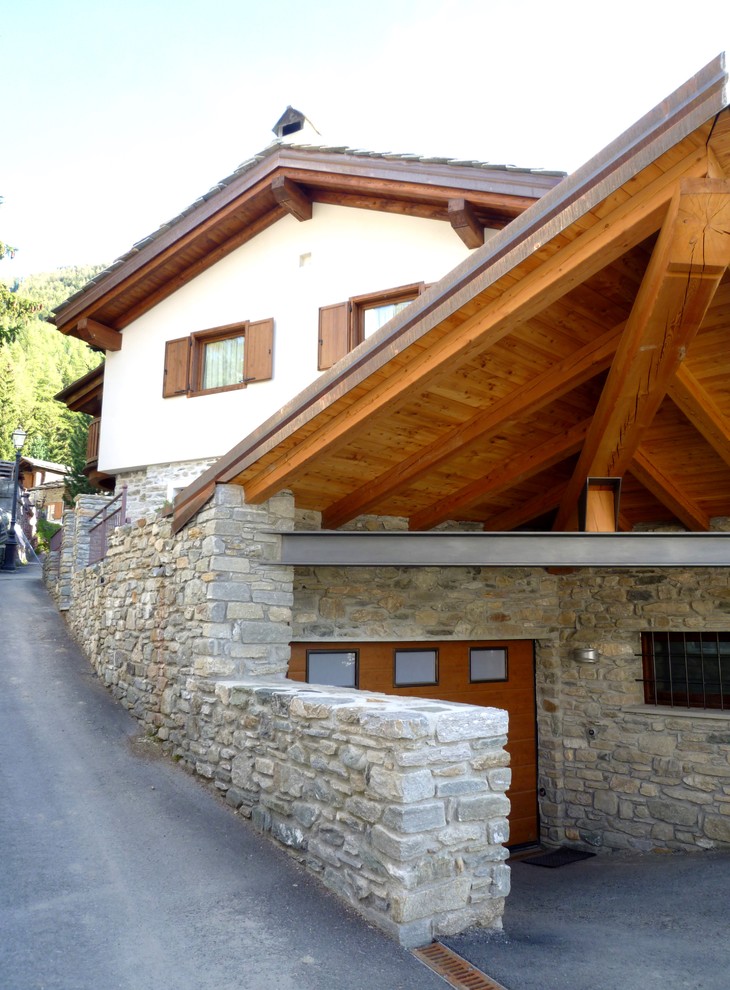 La Casetta - Esterni e garage - Rustic - Garage - Other - by Architetto ...