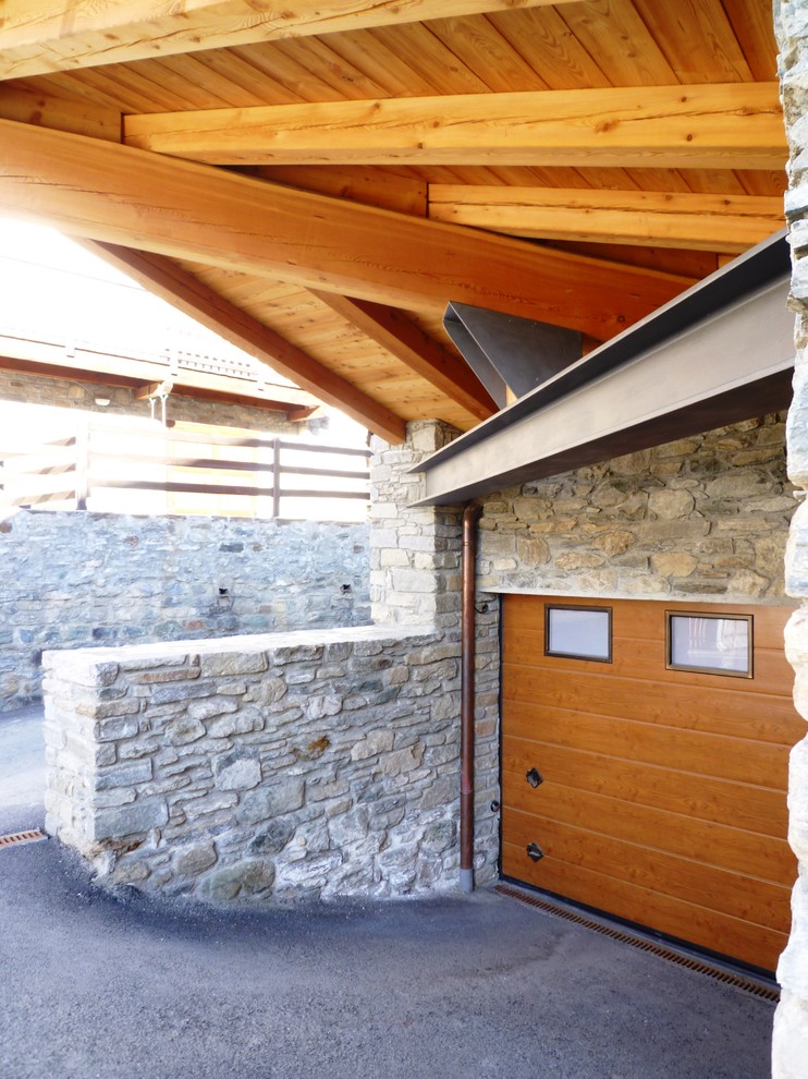 La Casetta - Esterni e garage - Rustic - Garage - Other - by Architetto ...